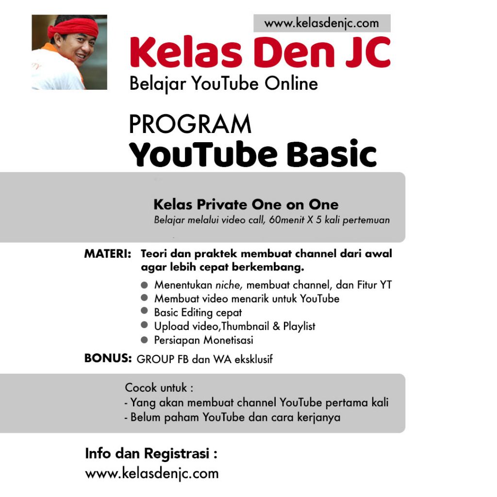 Kelas Private – Kelas Den JC